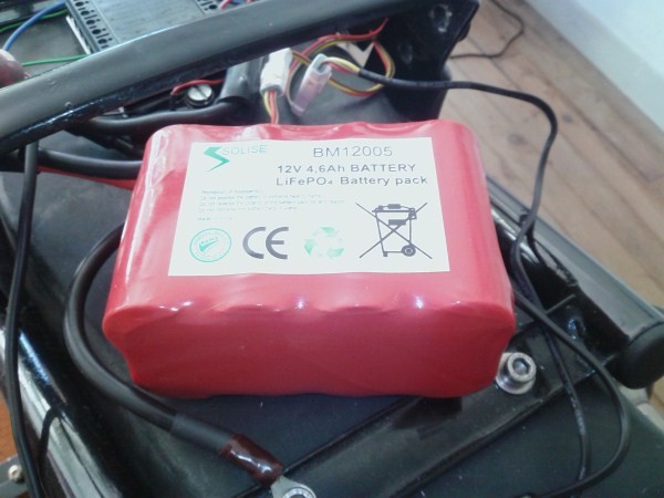Batterie solise LiFePO4 (350-750cm3) Solise